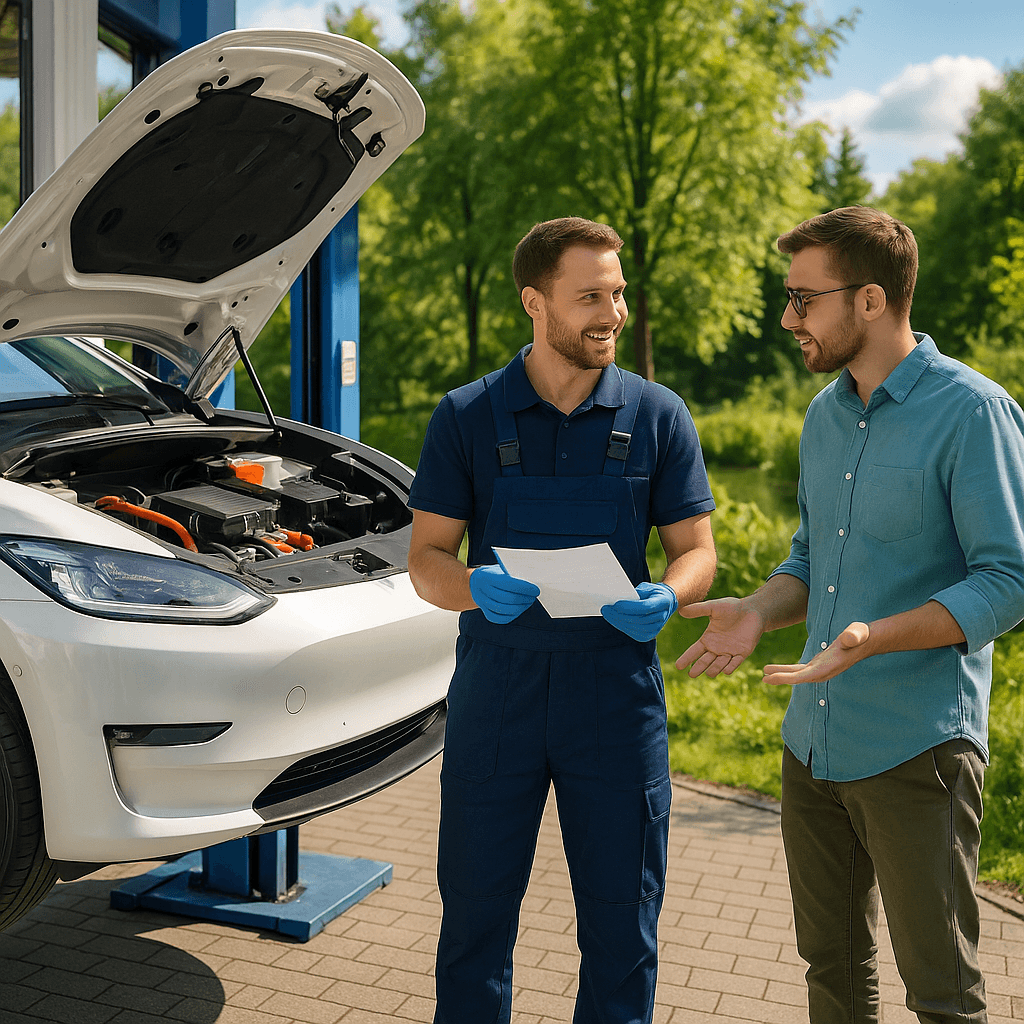 E-Auto im Service: Hohe Werkstattkosten überraschen Besitzer ...